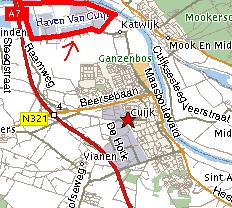 Haven-Cuijk - Map Haven-Cuijk
