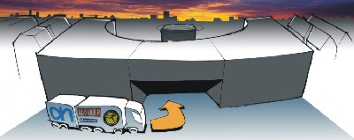 stedelijke distributie van goederen